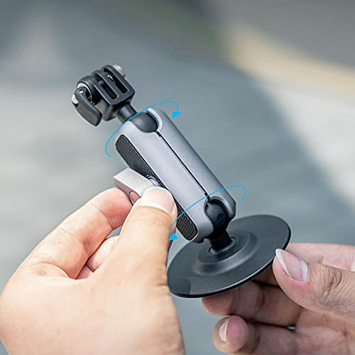 ANXPTIME Quick Release Magnetic Mount 360° Rotation Car Cell Phone Holder Stand for 360 Sports Camera Accessory Action Camera Magnetic Mount