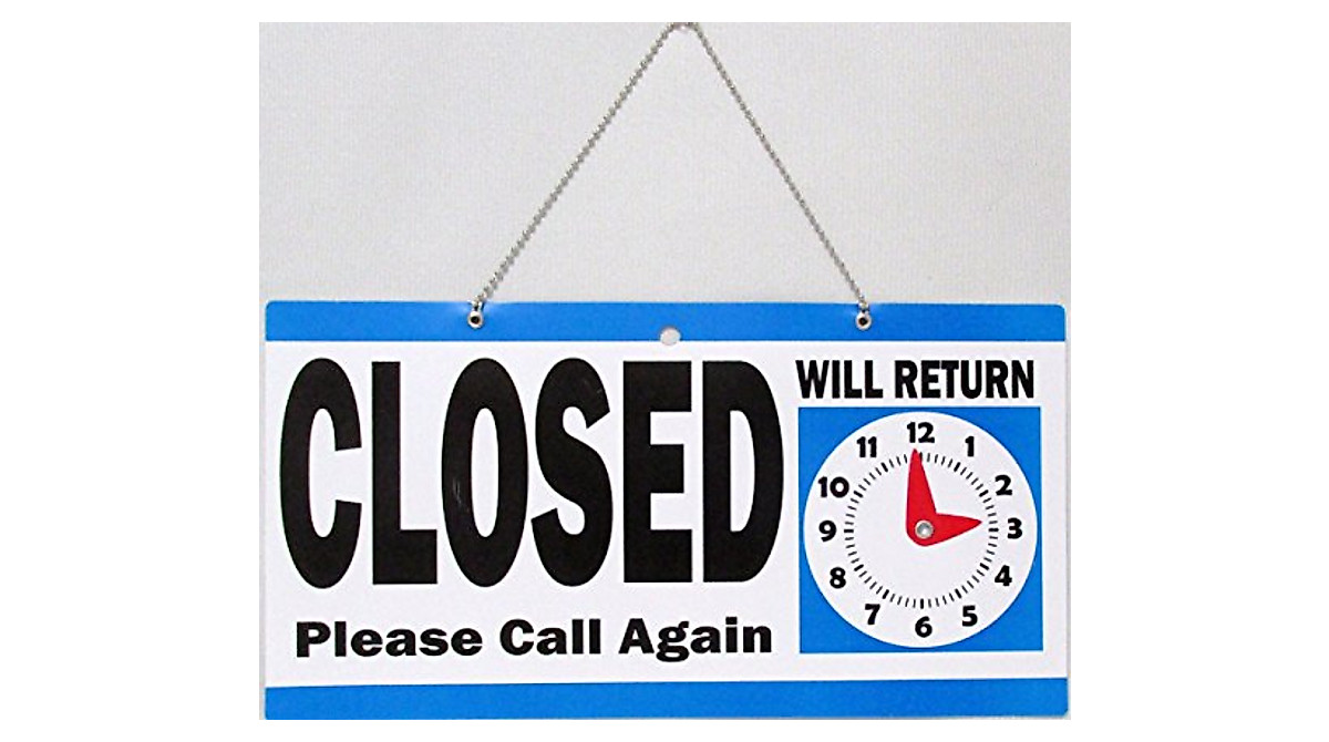Open Closed Sign Bundle for Business Hours - 1st Choice