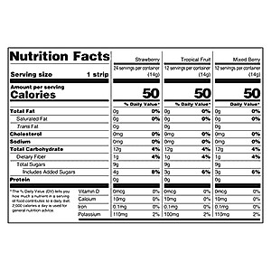 Member's Mark Fruit Strips (48 Count)