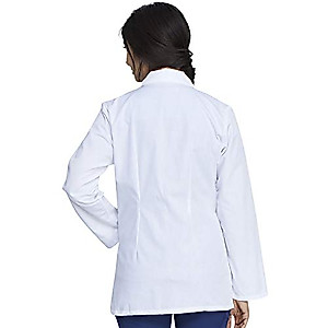 Dickies Women's 28" Poplin Lab Coat 84401, M, White