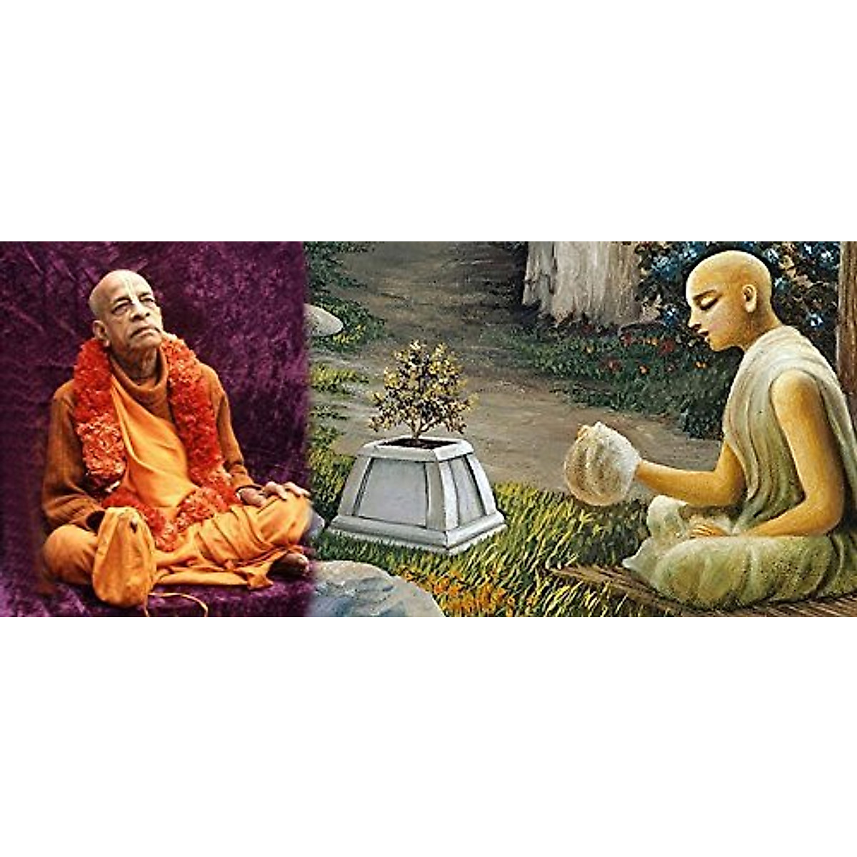 IS4A 8MM TULSI HOLY BASIL PRAYER BEADS JAPA MALA NECKLACE HAND KNOTTED. KARMA 108+1=109 BEADS. BLESSED & ENERGIZED HINDU TIBETAN BUDDHIST SUBHA ROSARY RED TESSEL