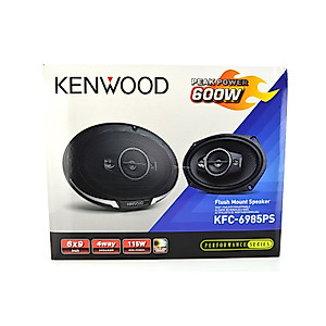 Kenwood KFC-6985PS 6 x 9 Inches Performance Series 4-Way Coaxial Speakers, Set of 2