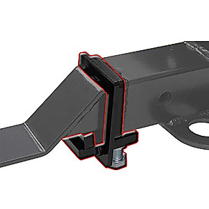 NIXFACE 2" Heavy Duty Hitch Coupling Clamp - Anti Rattle Device Tightener Receiver