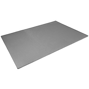 ProsourceFit Extra Thick Puzzle Exercise Mat , EVA Foam Interlocking Tiles for Protective, Cushioned Workout Flooring for Home and Gym Equipment, Grey - 3/4 inch - 24 Sq Ft - 6 Tiles