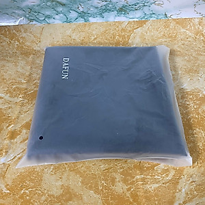 DAFUN Soft PU Leather Upholstery Fabric 1.0mm Thickness 54" Wide for Upholstery, Fashion Accessories, and DIY Projects(Navy,Pre-Cut 36"x54")