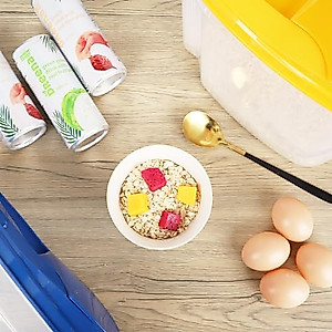 MIOKIL 2 Packs Food Containers Storage, Airtight Food Storage Containers with Lid, BPA-Free Pantry Organizers and Storage for Cereal, Flour Rice, Cereal Dispenser with 6.6LB