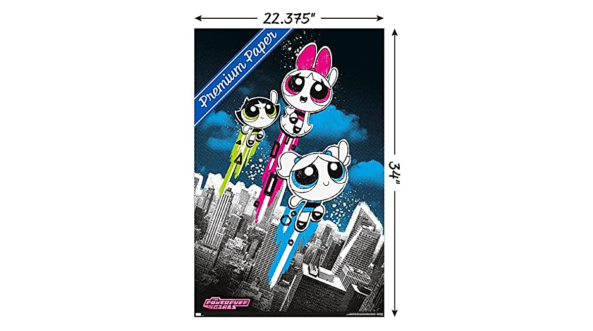 Powerpuff Girls Wall Poster | Official Art Print for Any Room