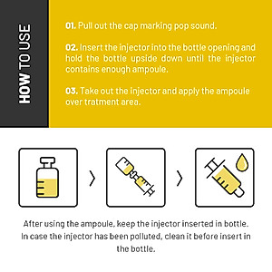 BRÜUN SD - Control Salmon DNA Ampoule - Micro Needling Korean Serum Booster for Face and Body to Use with and without Derma Pen Microneedling Skin Care Serum 1.18 fl.oz