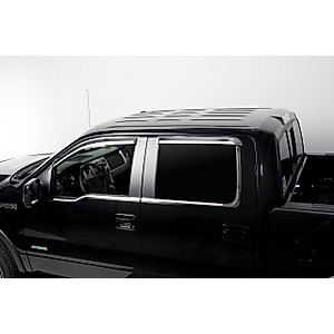 Putco Chrome Window Trim Accents - Fits Ford F150 2009-2014 SuperCrew