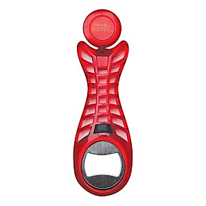 Shrockie Rewind Retractable Bottle Cap Opener, 202, 1-piece, Color will Vary