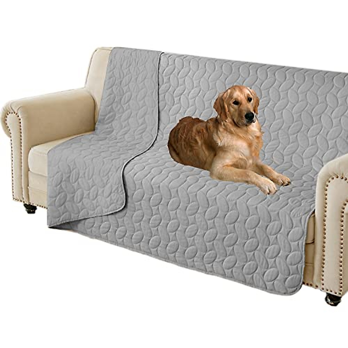 Ameritex Dog Bed Blanket Waterproof Reversible Dog Bed Cover Sofa Cover Pet Blanket for Furniture Bed Couch Sofa