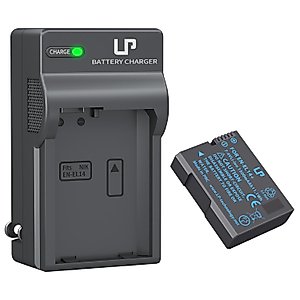 EN-EL14 EN EL14a Battery Charger Pack, LP Charger Compatible with Nikon D3500, D5600, D3300, D5100, D5500, D3100, D3200, D5200, D5300, D3400, DF, Coolpix P7000, P7100, P7700, P7800 Cameras & More