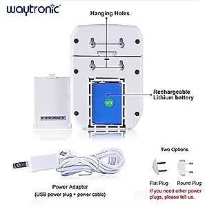 Waytronic PIR Infrared Motion Sensor Activated Sound Player Loudspeaker with Recordable Audio Alarm Motion Detector for Door Greeter Welcome Guests Entry Alert And Sales Advertising