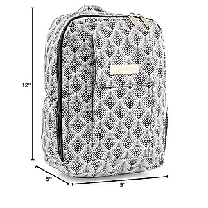 JuJuBe | Small Lightweight Travel Diaper Backpack with Padded Adjustable Straps | Legacy Collection Cleopatra