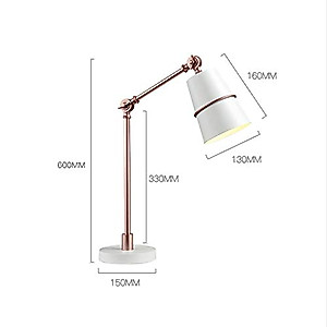 WYBFZTT-188 Desk Lamp,Classic Architect Clip On Table Lamp, Multi-Joint, Adjustable Arm,Headboard Strong Clamp, Bed Reading Light Bedside Table Clip Table Lamp Folding Table Lamp