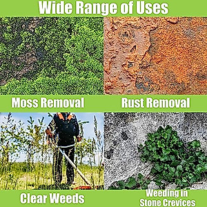 IRmm 6 inch Wire Trimmer Head, Steel Wired Brush Cutter Trimmer Head Replacement for Electric Battery Powered Cordless String Trimmer