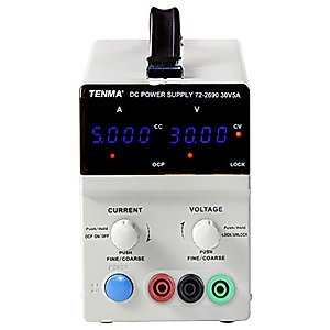 Bench Power Supply, Single, Adjustable, 1 Output, 0 V, 30 V, 0 A, 5 A