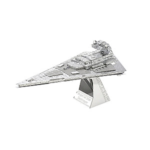 Metal Earth Set of 5 3D Laser Cut Star Wars Models: X-Wing, TIE Fighter, Imperial Star Destroyer, Darth Vader's TIE Fighter and Millennium Falcon