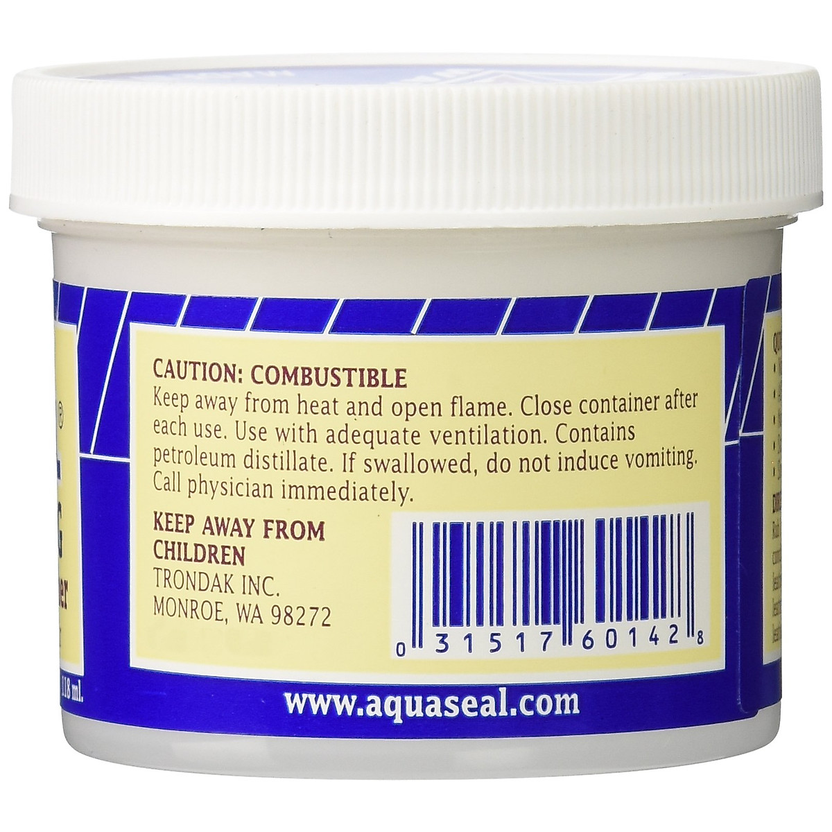 AQUA SEAL Aquaseal Leather Waterproof Cream, 4-Ounce