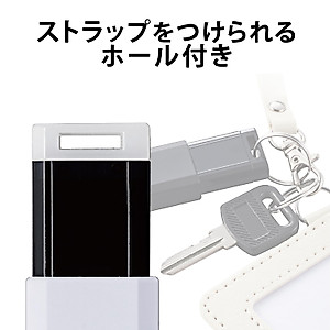 Elecom MF-PKU3032GWHF 32GB USB 3.1 & USB 3.0 Retractable White