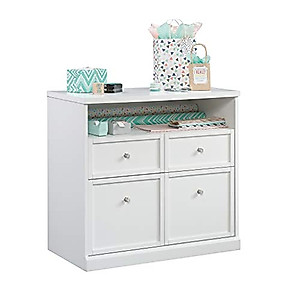 Sauder Craft Pro Series Storage Cabinet, White finish