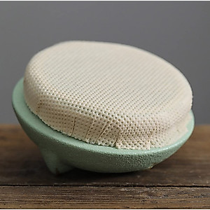 Mozacona Ceramic Jar Embossed Cat Small Candy Dish Sugar Bowl Storage Jar Canister with Seal Lid