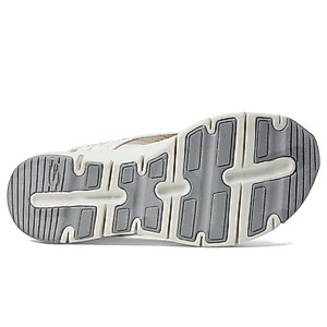 Skechers Women's Arch FIT-Catchy Wave, White Multi, 7