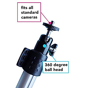 Phone/Camera/Webcam Stand for Overhead Recording of Drawing, Cooking, Crafts, Da Vinci Eye: AR Art Projector