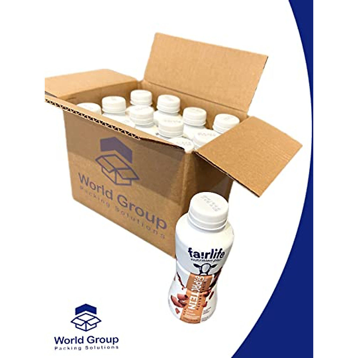 Fairlife Nutrition Plan High Protein Chocolate Shake, 12 pk. World Group Packing Solutions