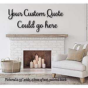 Custom Wood Word Signs, Phrase & Custom Quotes for wall decor, Do it yourself projects