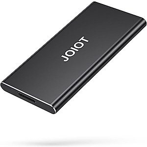 JOIOT 500GB External SSD, Compatible with PS4 Xbox one Windows Mac, Up to 500MB/s,USB 3.1 External Solid State Drive, Black