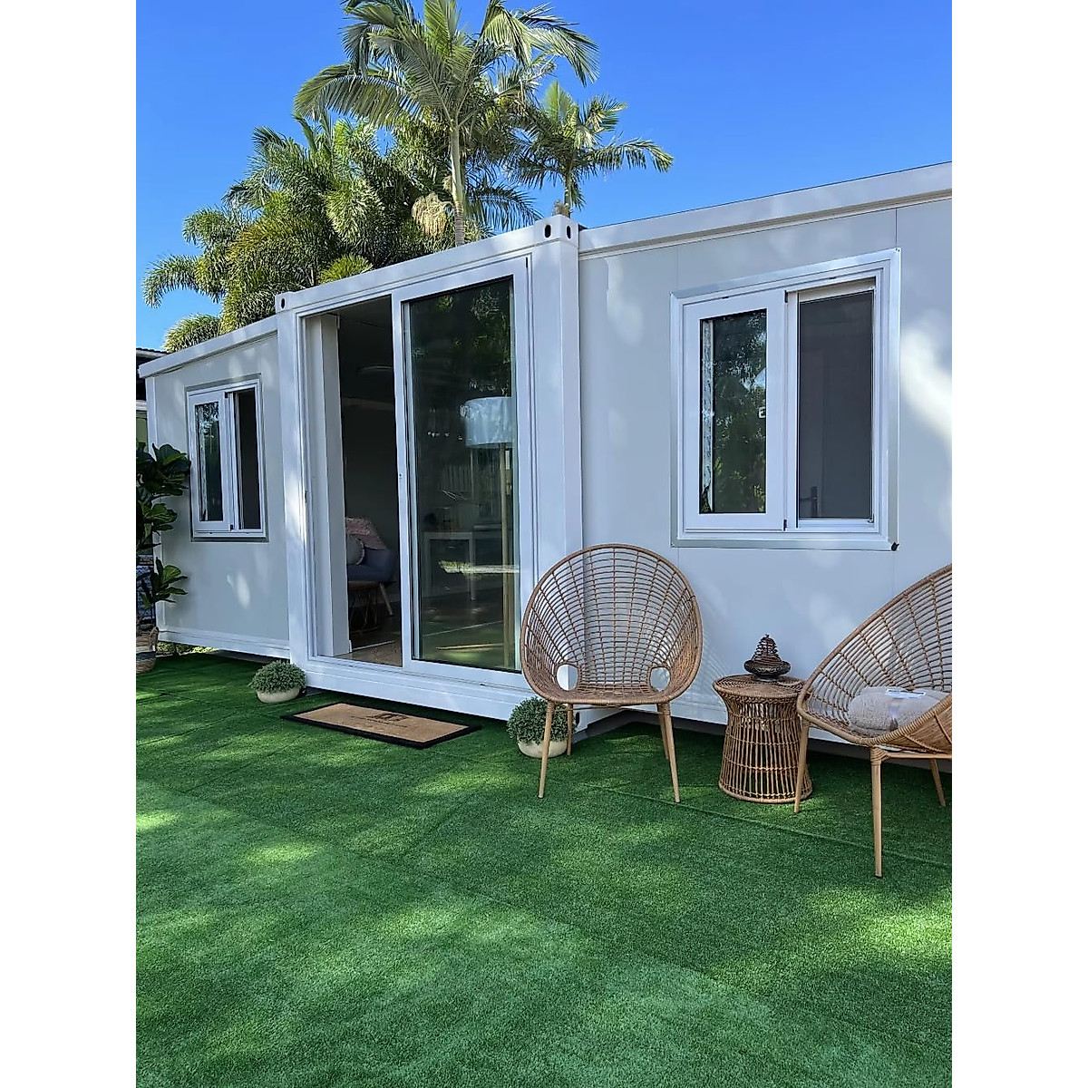 Prefab Expandable Portable Container Tiny House Structure Expandable Prefab Container Home House