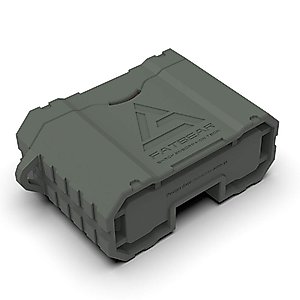 FATBEAR Designed for Sony WF-1000XM3 Tactical Military Grade Drop Protection Thick Solid Armor Cover Case Shell (Green)
