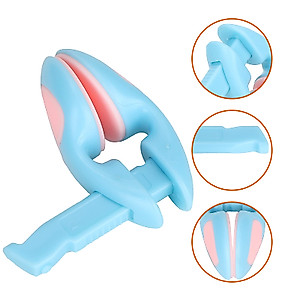 Professional Nose Bridge Straightener Corrector,Silicone Nose Shaper Lifter Clip, Nose Beauty Clip for Lifting Slimming Clips for Women Men(blue)