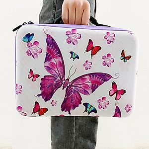 MIATTCLD Diamond Art Organizer Case 60 Slots Diamond Painting Storage Containers, Portable Diamond Painting Accessories and Tools Kit Box for DIY 5D Diamond Beads Art Craft