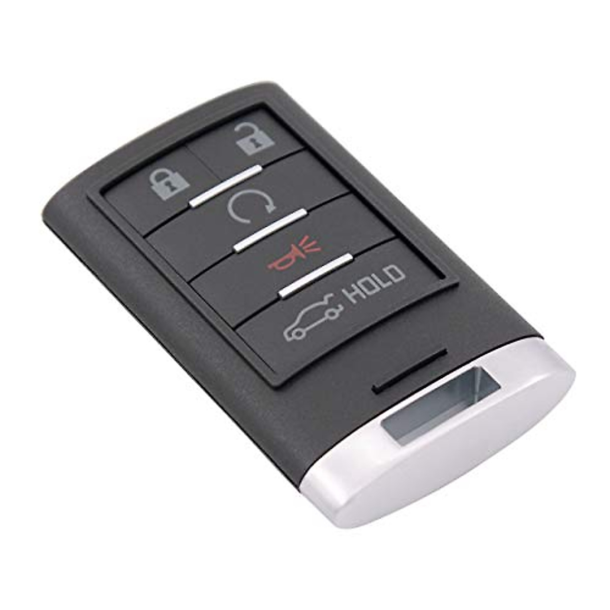 Keyless2Go Replacement for 5 Button Proximity Smart Key for Cadillac NBG009768T 22856930