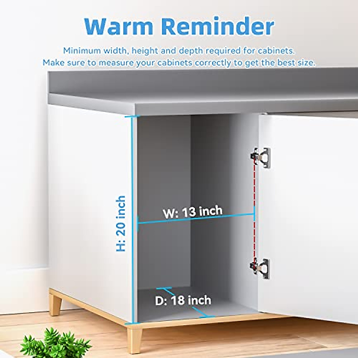 G-TING Pull Out Cabinet Organizer, Under Sink Slide Out Storage Shelf with 2 Tier Sliding Wire Drawer - 12.6W x 16.53D x 12.99H - Request at Least 13 Inch Cabinet Opening(Black)
