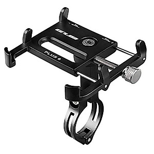 GUB Bicycle & Motorcycle Phone Mount, Aluminum Bike Phone Holder Mount with 360° Rotation for iPhone 11 12 13 14 Pro Max Mini X XR Xs Plus, Samsung S22 S21 S20 Note20/10 4-7 Inch - Upgraded