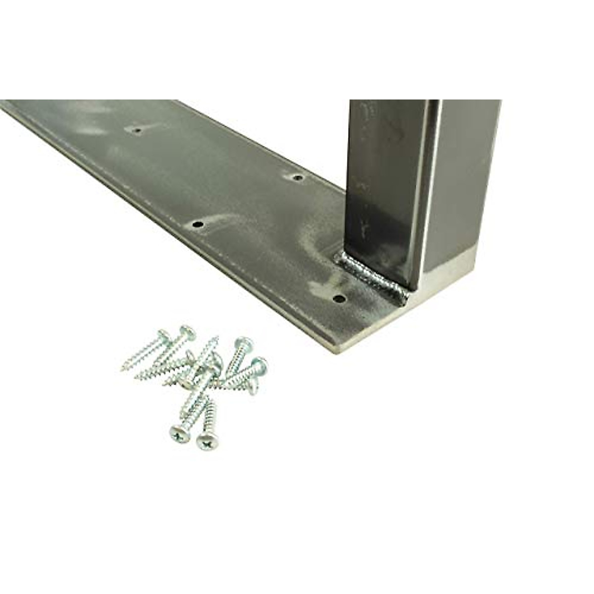 Metal Table Legs - H Style - Rustic Industrial Finish - Made in the USA