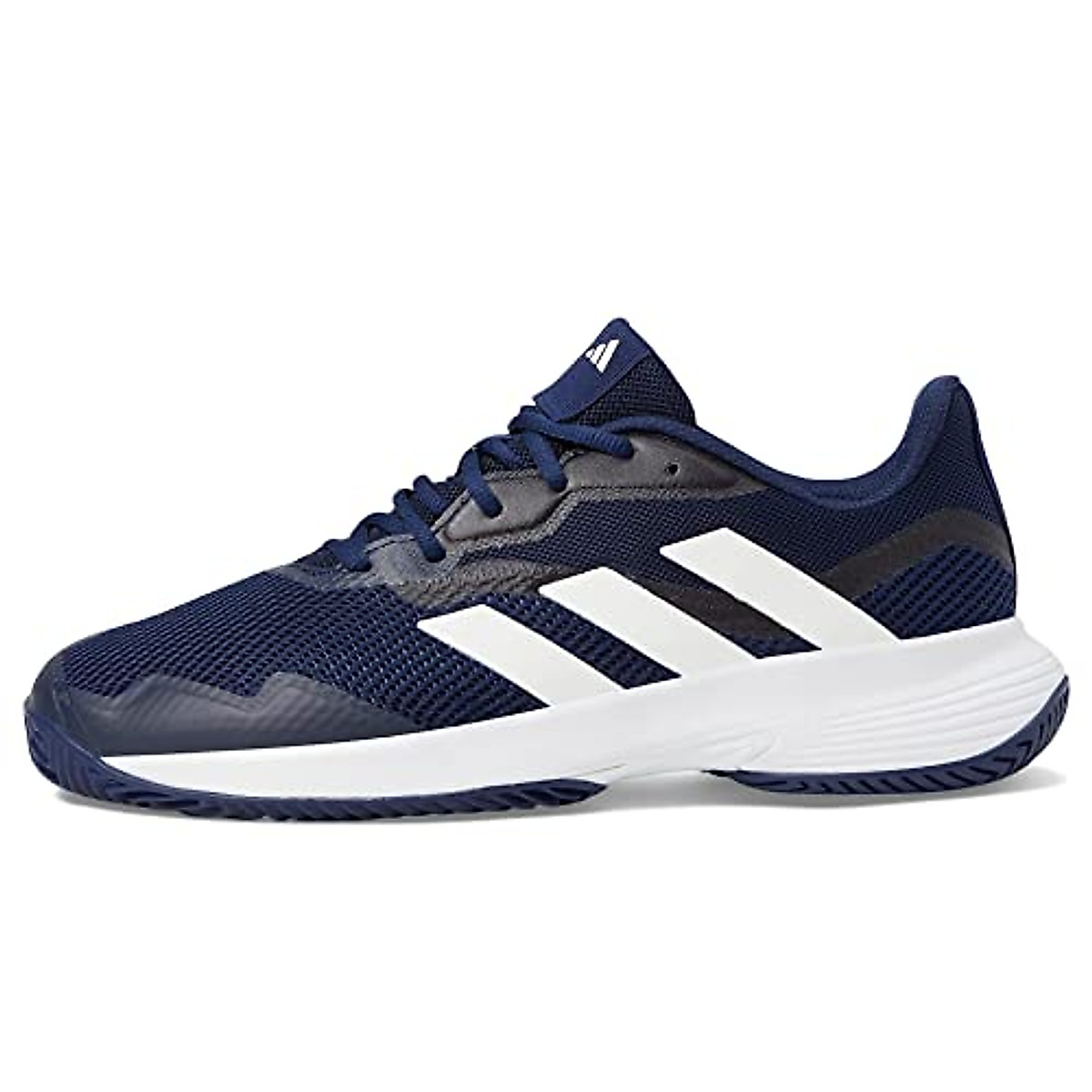 adidas Men's Courtjam Control Tennis Shoe, Team Navy Blue/White/White, 9
