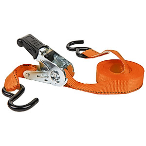 Keeper – 1” x 15' High Tension Ratchet Tie-Down, 4 Pack - 500 lbs. Working Load Limit