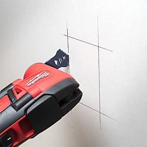 Norske Tools NOTP217 Oscillating Multi Tool Accessory Blade Universal Fit for Drywall Cutting