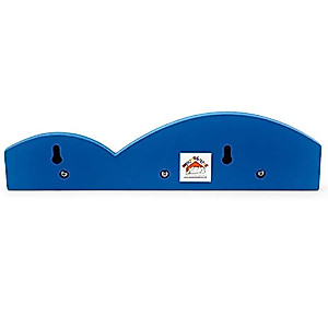 Mousehouse Gifts Children's Rocket Space Themed Triple Coat Hook Wall Hook for Boys Nursery or Bedroom Decoration