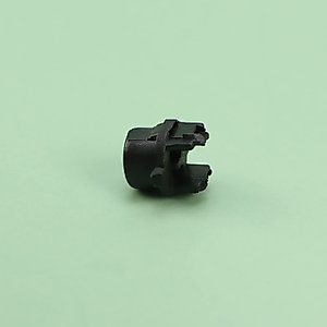 Micro Traders 4PCS Release Eject Lock Buttons Compatible with Nintendo Switch Compatible with Joy-Con Controllers Replacement Parts Plastic Black, EC|153
