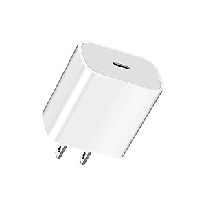 XNMOA 20W USB C Wall Charger,High Speed USB-C Power Adapter,Type C Wall Charger Block for iPhone 14 13 12 11 Pro Max,iPad Pro, for Samsung Galaxy S23 S22/S23 S22 Ultra/S23+ S22+and More(White)