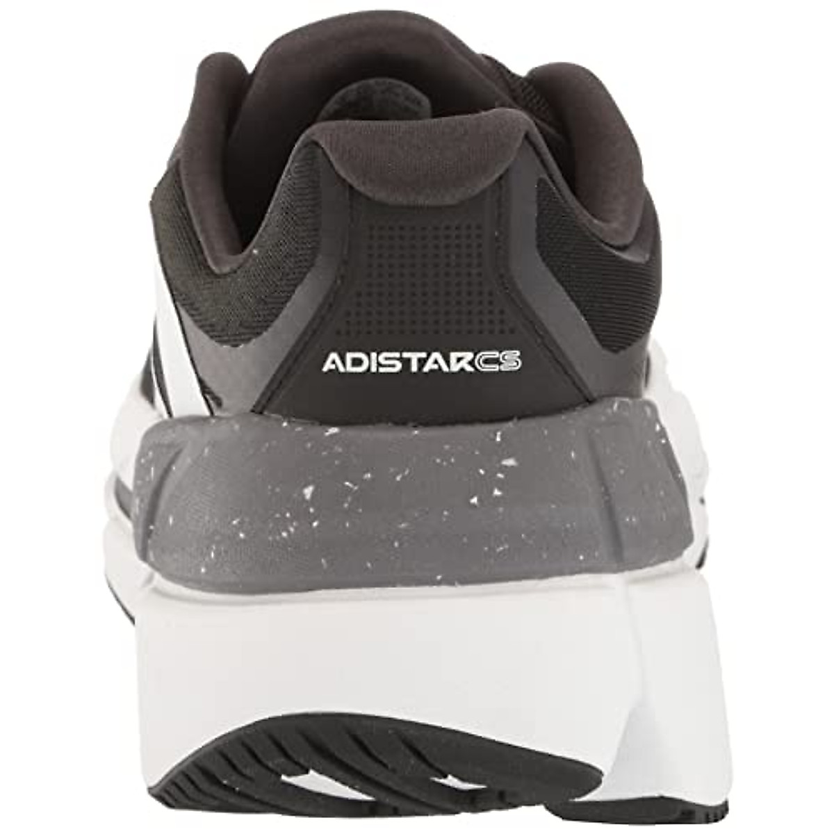adidas Women's Adistar CS Running Shoe, Black/White/Carbon, 8.5