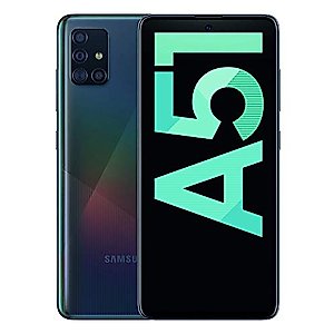 Samsung Galaxy A51 128GB (6.5 inch) Display Quad Camera 48MP A515U T-Mobile/Sprint Unlocked Phone - Black (Renewed)