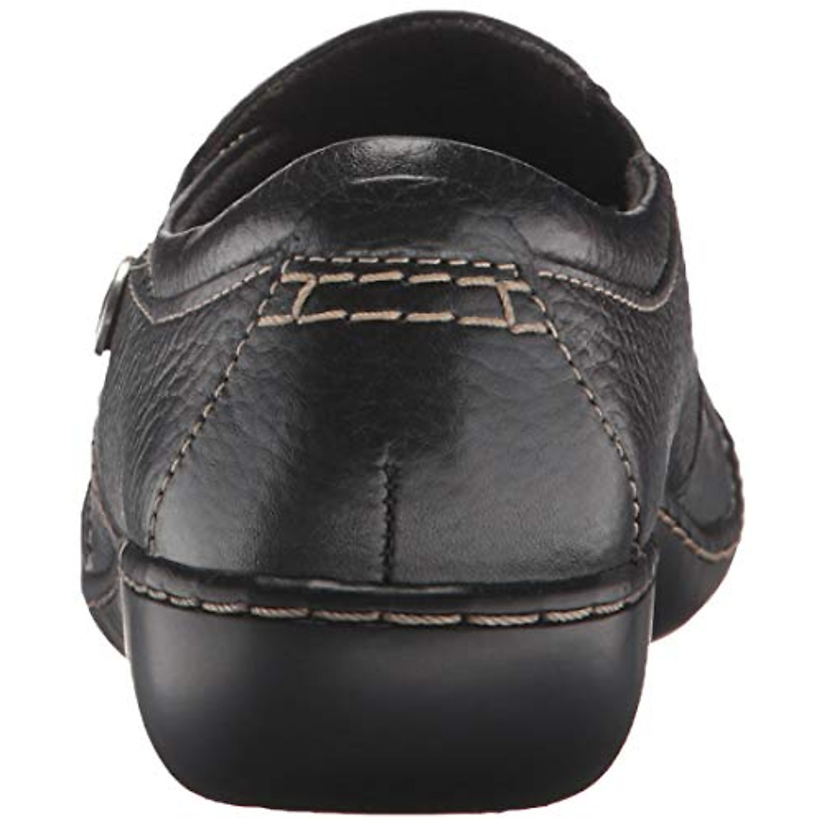 Clarks Women's Ashland Lane Q Slip-On Loafer, Black, 10 M US