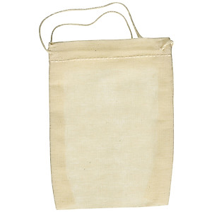 50 Pieces Drawstring Bags Muslin Bag Sachet Bag Gift Bags Small Cotton Cloth Pouch for Home Supplies (3 by 4 Inches)