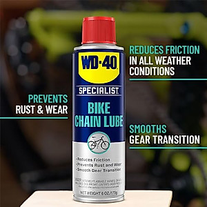 WD-40 Specialist Bike Chain Lube, 2.5 OZ